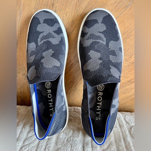 Rothy's | Shoes | Rothys The Sneaker In Gray Camo 85 | Poshmark